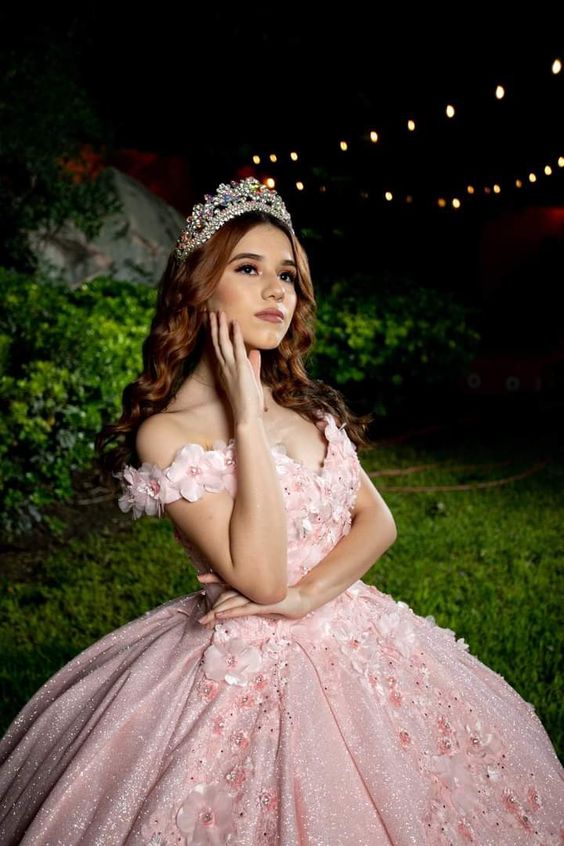Tulle Princess Off-the-shoulder Appliqués Long Formal Prom Dress GJS61 ...