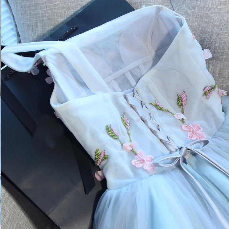 Chic Homecoming Dresses One Shoulder Short Prom Dress Beautiful Party ...