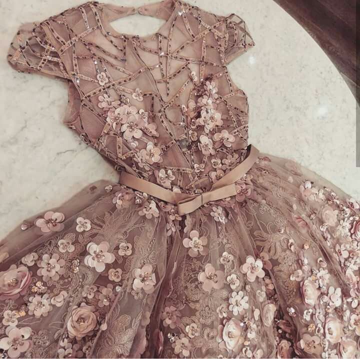 Luxury Homecoming Dresses A-line Scoop Floral Lace Short Prom Dress ...