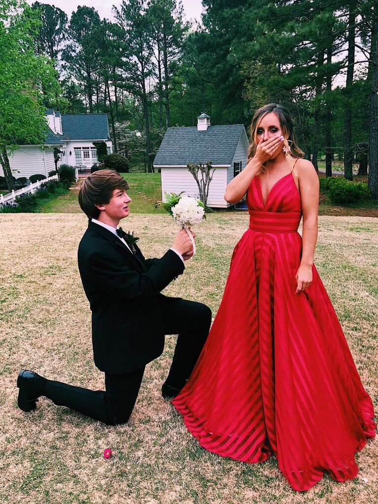 Beautiful Prom Dresses Aline Spaghetti Straps Chic Long Simple Yellow ...